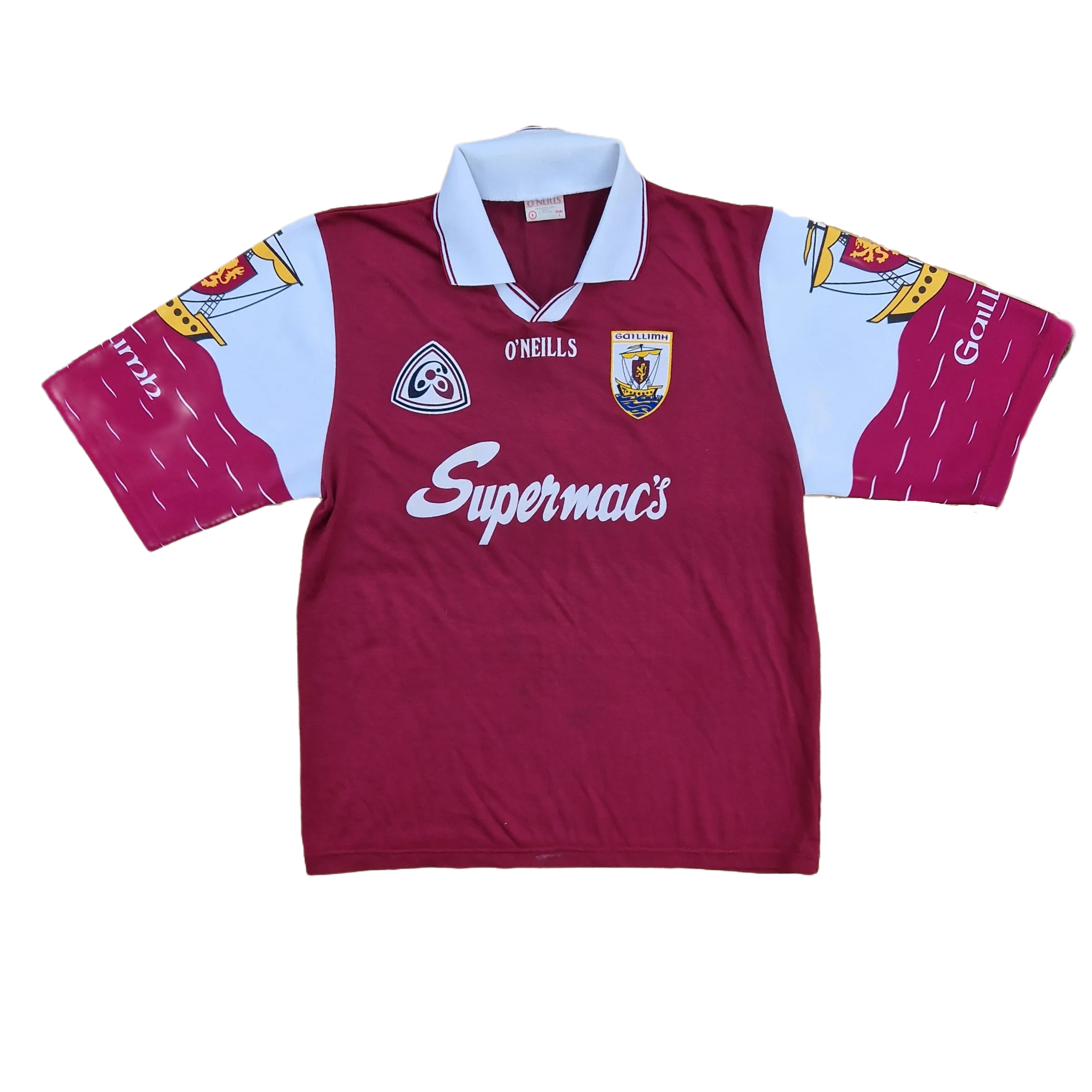 1998/2001 Galway Hurling Jersey (Excellent) XL – onsidejerseys