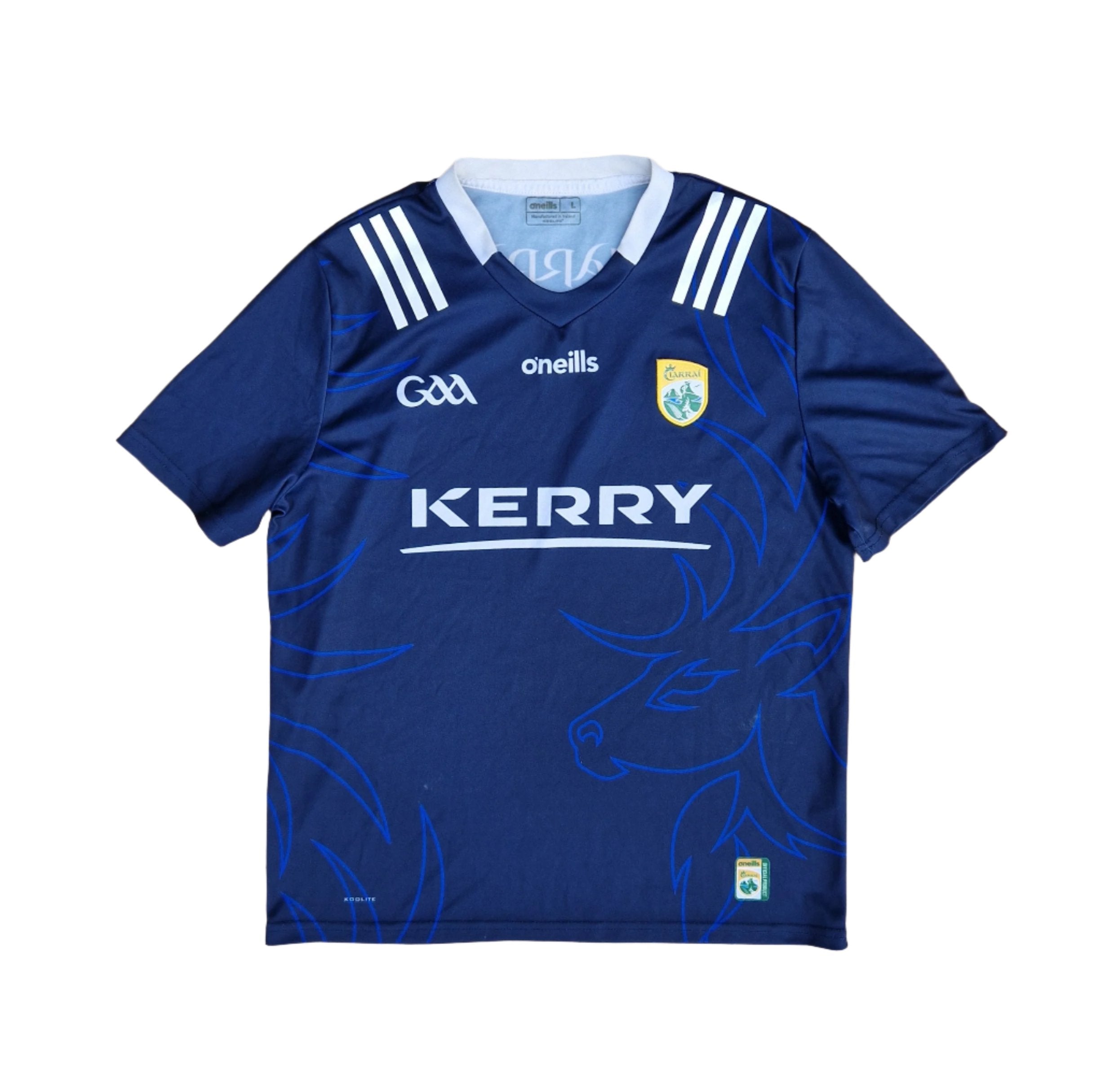 Tight Fit Kerry GAA Jersey (Excellent) S – onsidejerseys