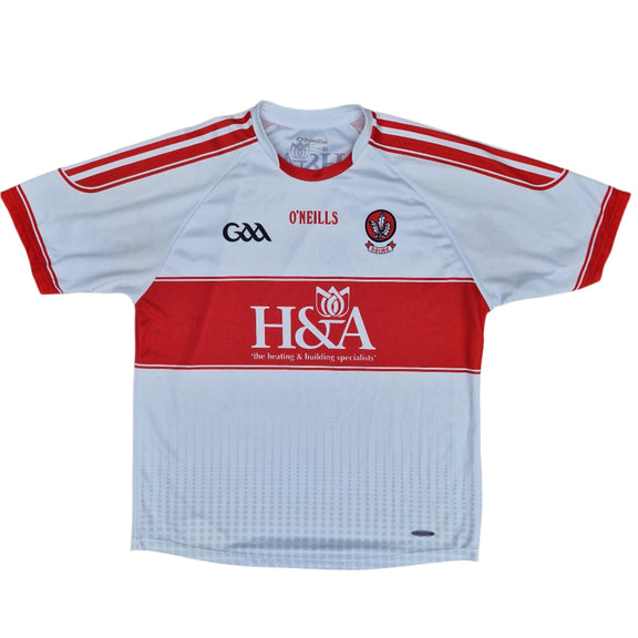Tight Fit 2016/17 Derry GAA Jersey (Excellent) M – onsidejerseys