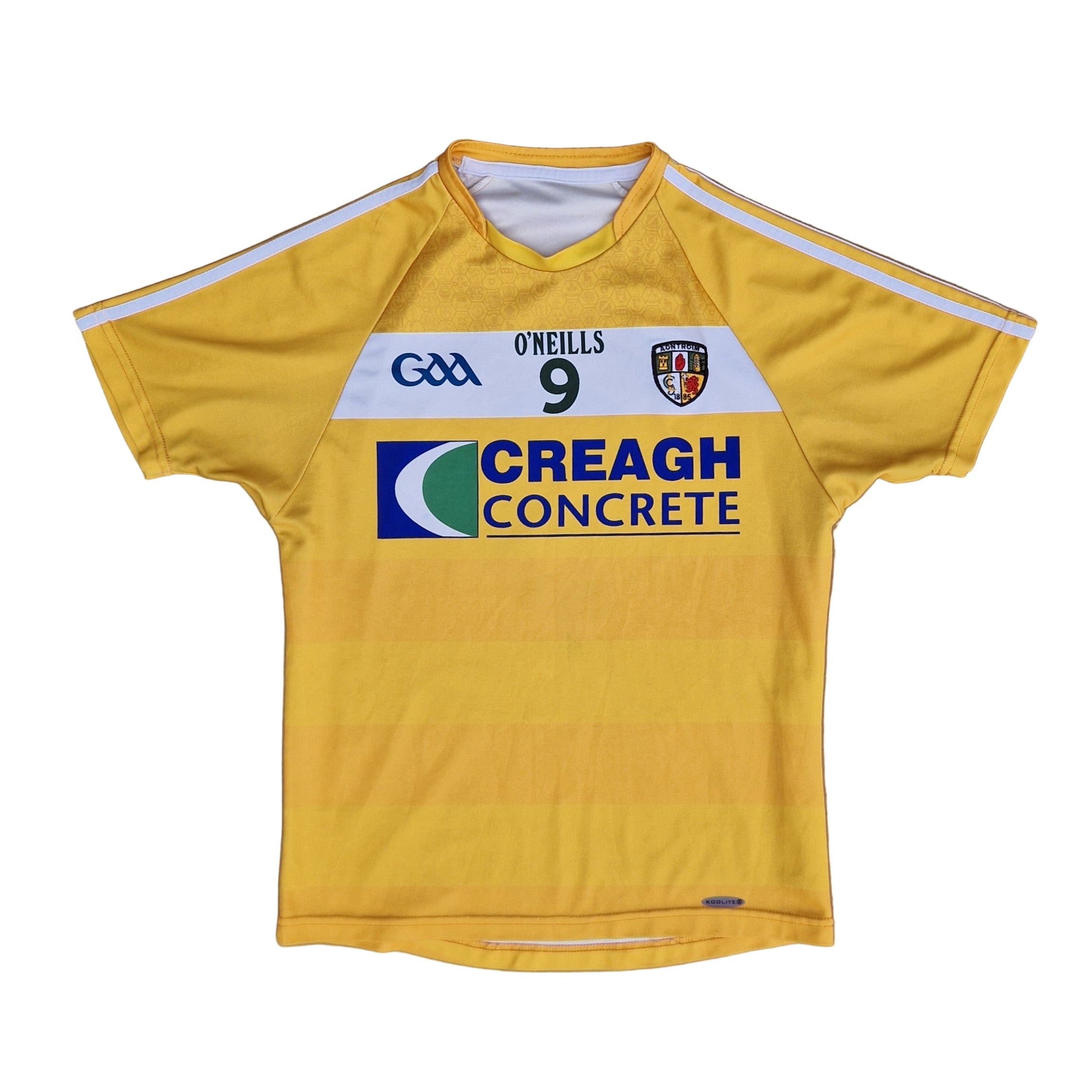 Tight Fit 2015 Antrim GAA Jersey (Excellent) L – onsidejerseys