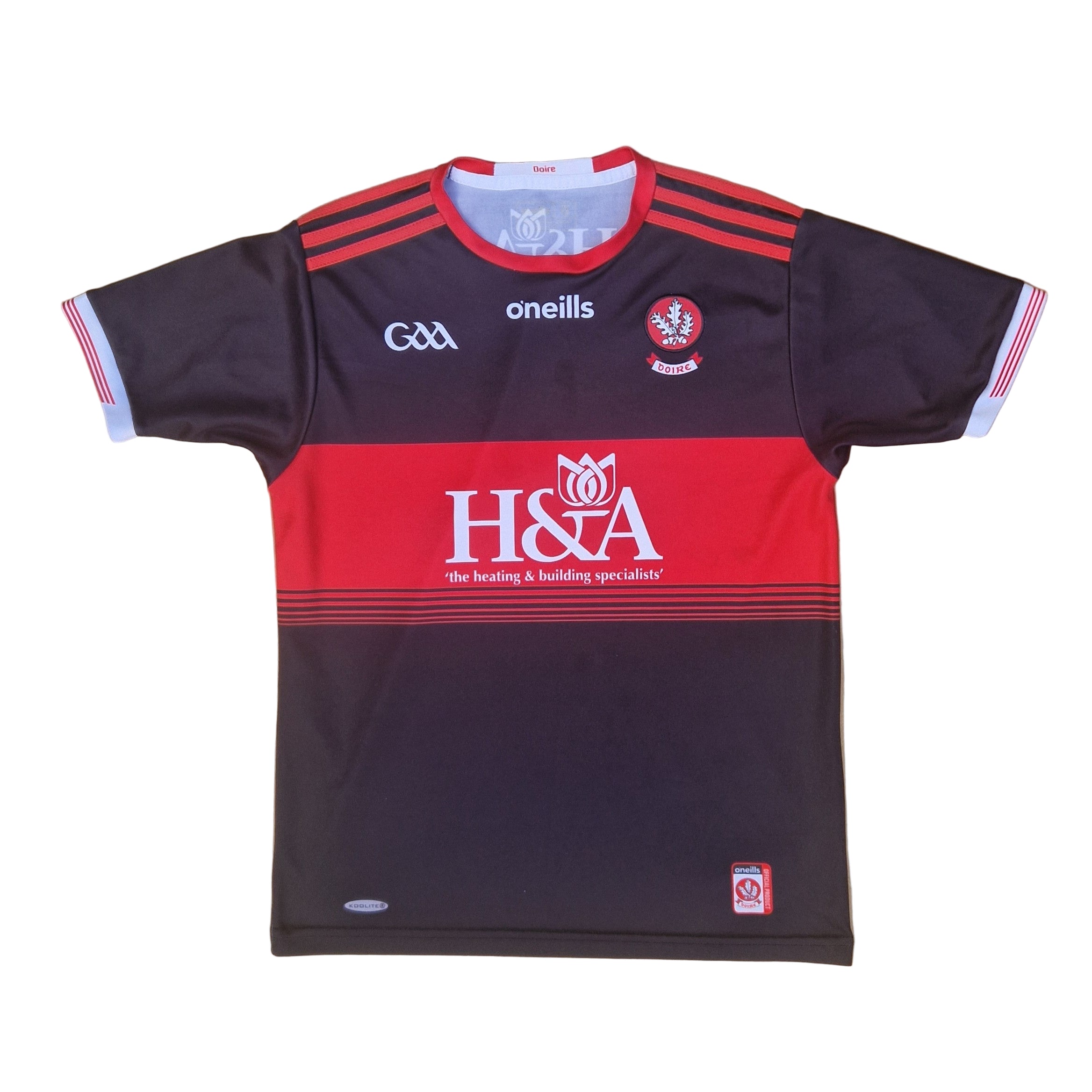 2019 Derry GAA Jersey (Excellent) 13 Years – onsidejerseys